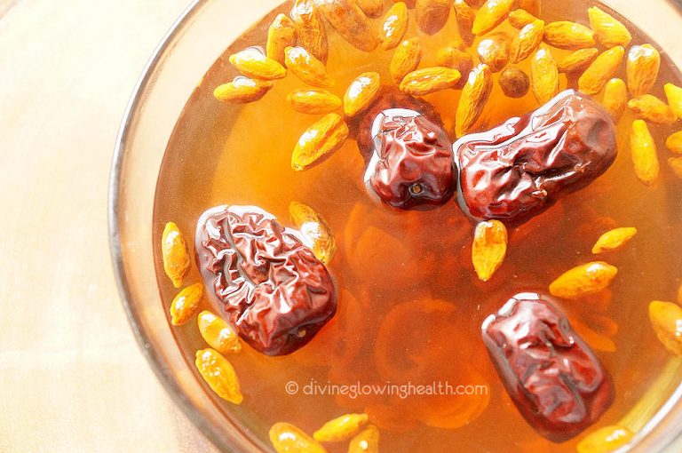 Goji Berries, Red Dates and Longan Tea